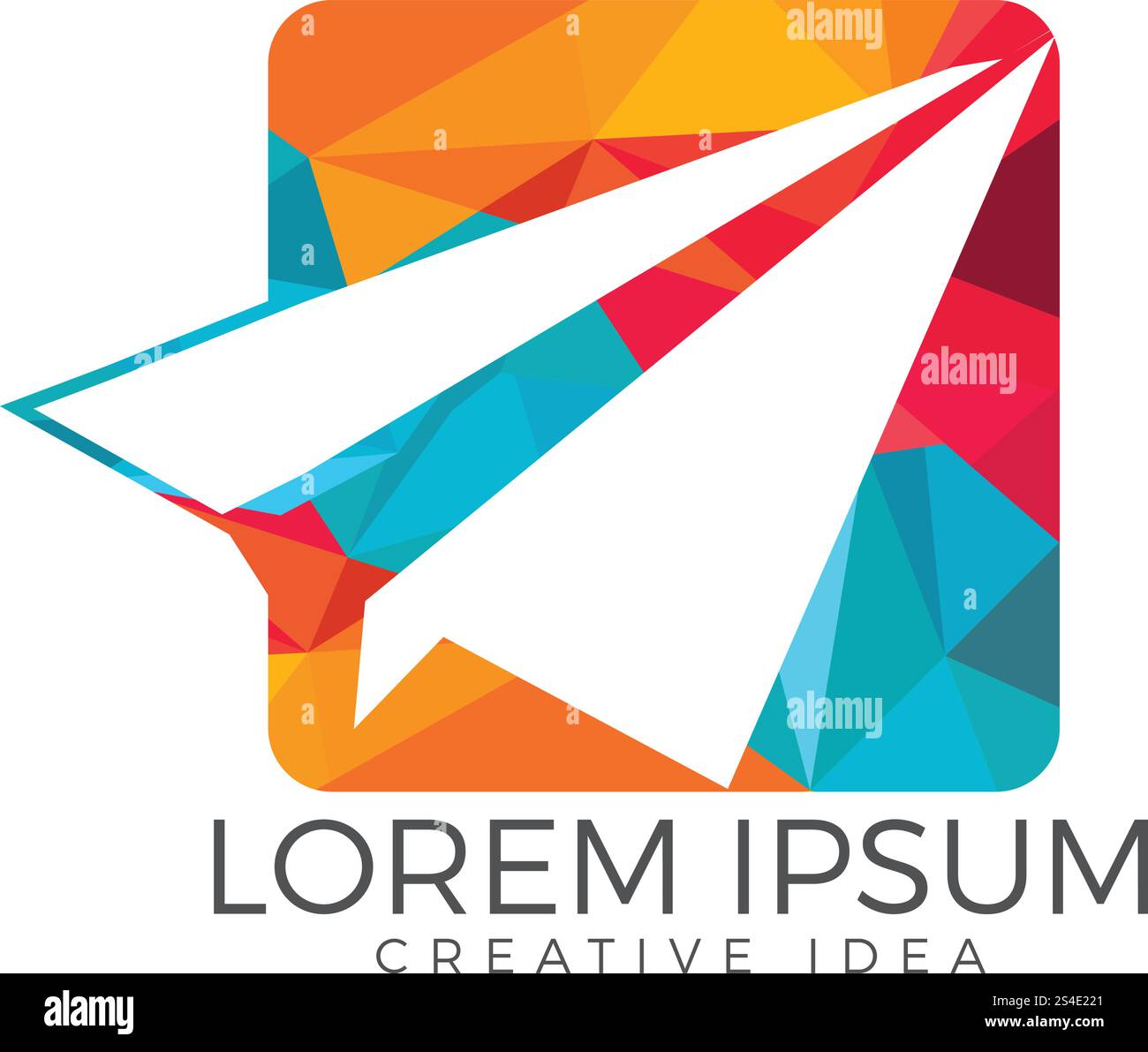 Paper plane logo design. Concept of tour, delivery, delivering messages ...