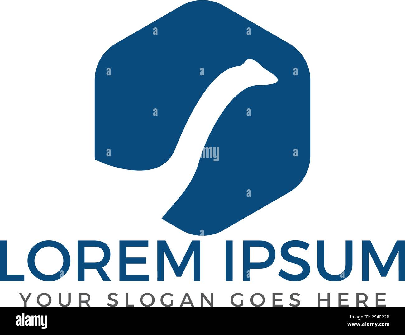 Dinosaur logo design. Creative logo design Stock Vector Image & Art - Alamy