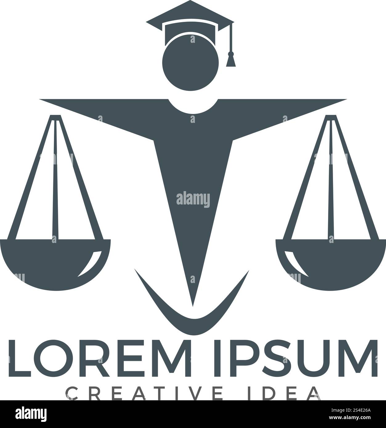 Man Holding Scales of Justice Logo. Law and Attorney Logo Design Stock ...