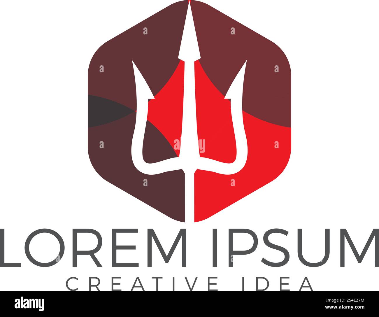 Trident logo and symbols template vector design Stock Vector Image ...