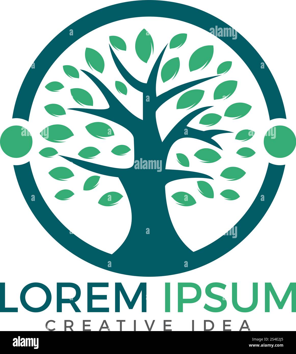 Creative and unique tree logo vector Stock Vector Image & Art - Alamy