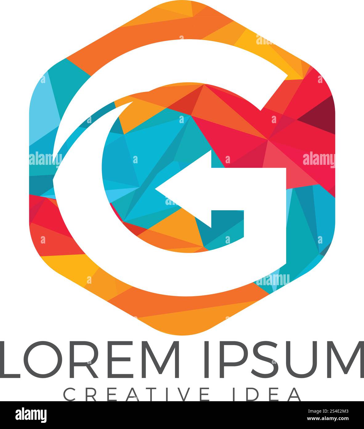 Letter G arrow icon logo design template Stock Vector Image & Art - Alamy