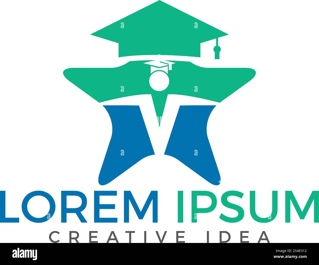 Education Logo design. Institutional and educational vector logo design ...