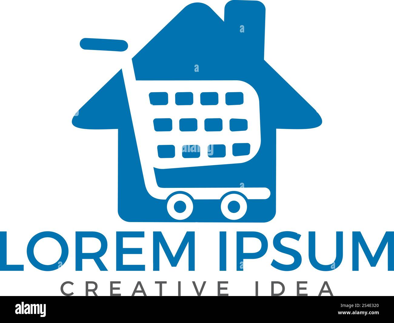 Shopping Logo Design. Shop Template Vector Stock Vector Image & Art - Alamy