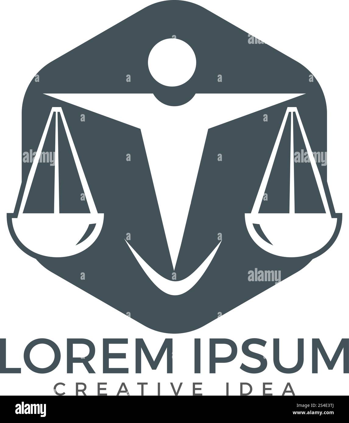 Man Holding Scales of Justice Logo. Law and Attorney Logo Design Stock ...