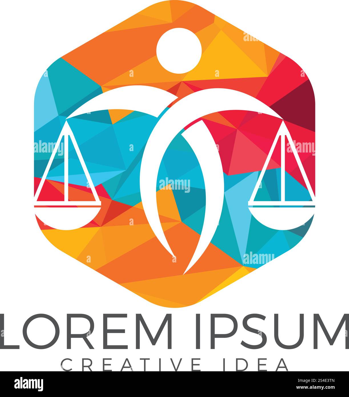 Man Holding Scales of Justice Logo. Law and Attorney Logo Design Stock ...