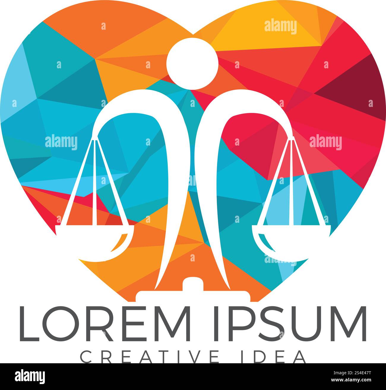 Man Holding Scales of Justice Logo. Law and Attorney Logo Design Stock ...