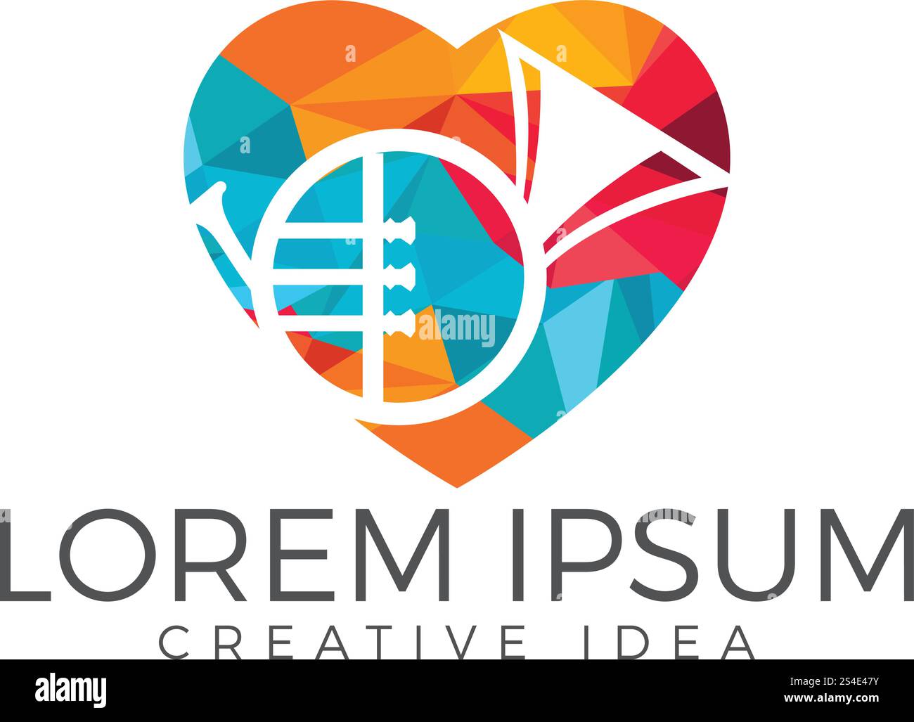 Saxophone logo design. Creative Music logo Stock Vector Image & Art - Alamy