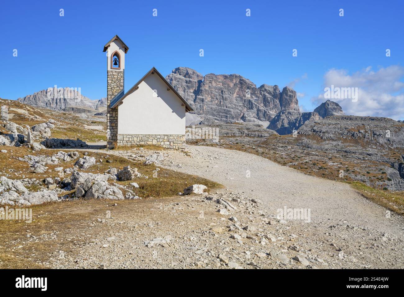 Cappella degli Alpini, Refugio Auronzo, Misurina, Croda dei Toni, Three ...