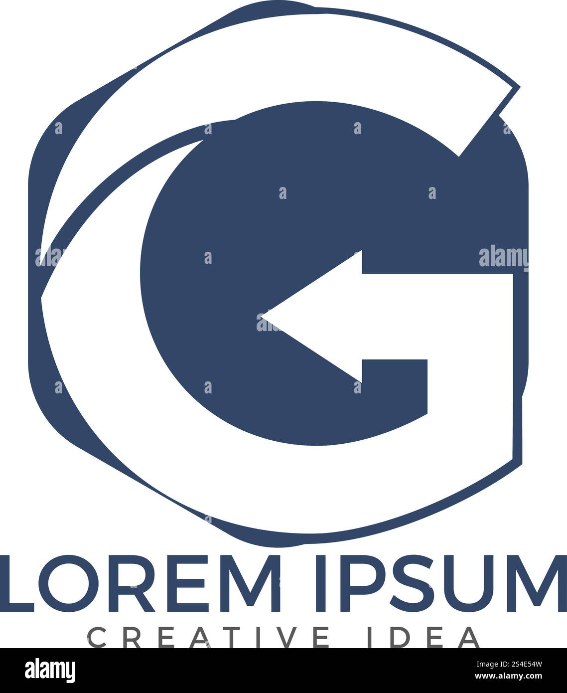 Letter G arrow icon logo design template Stock Vector Image & Art - Alamy