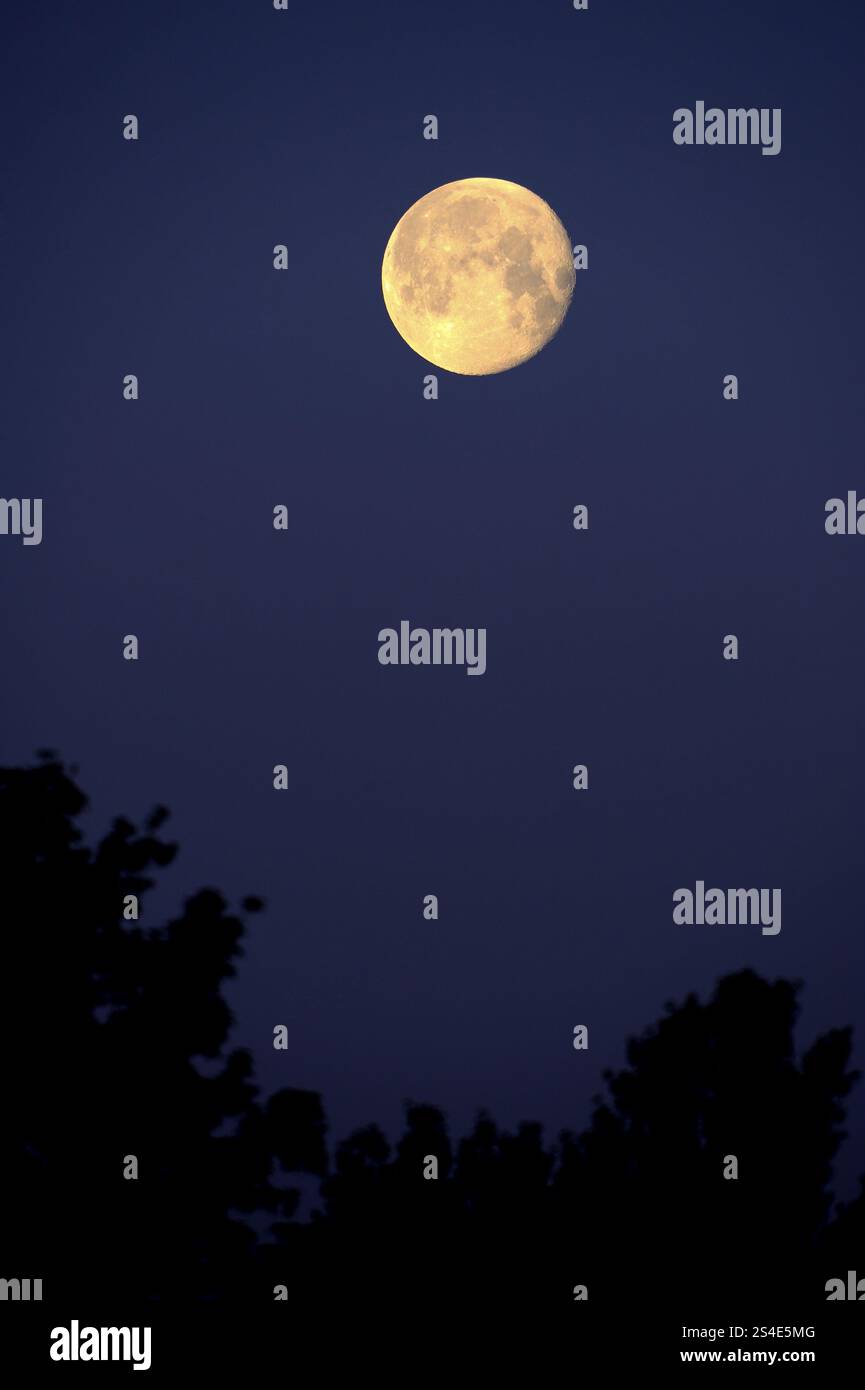 Moon outline hi-res stock photography and images - Alamy