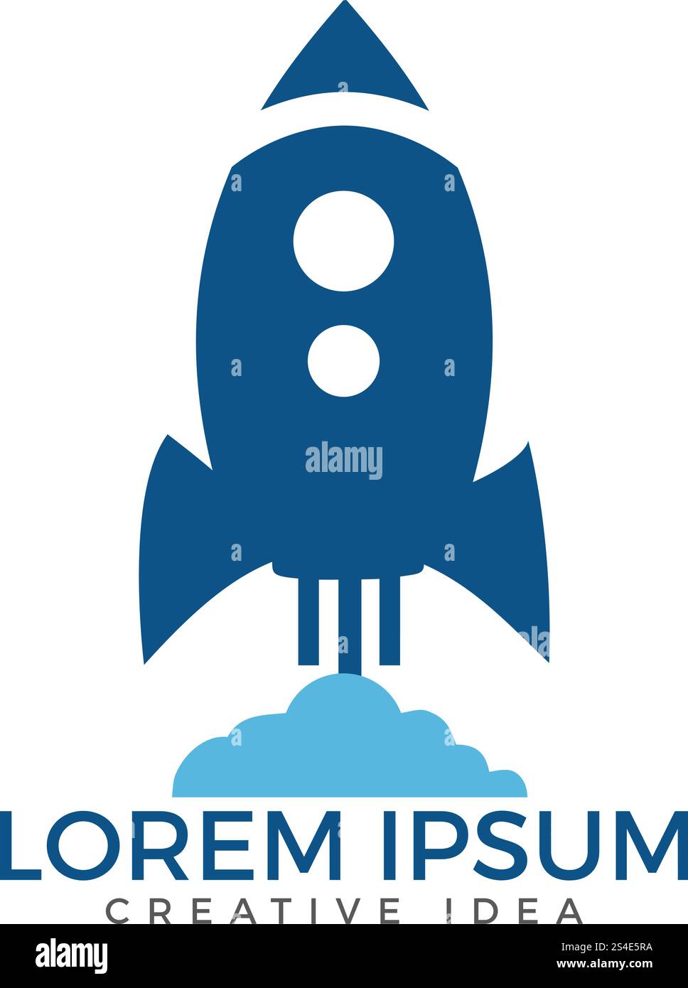 Vector Rocket Design Logo, elements, icons, symbols, abstract, set ...