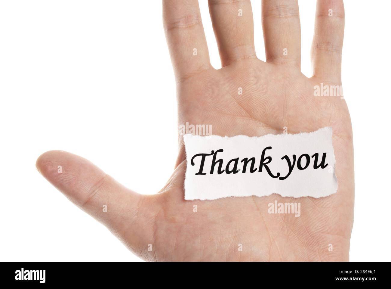 Thank you writing paper people hi-res stock photography and images - Alamy