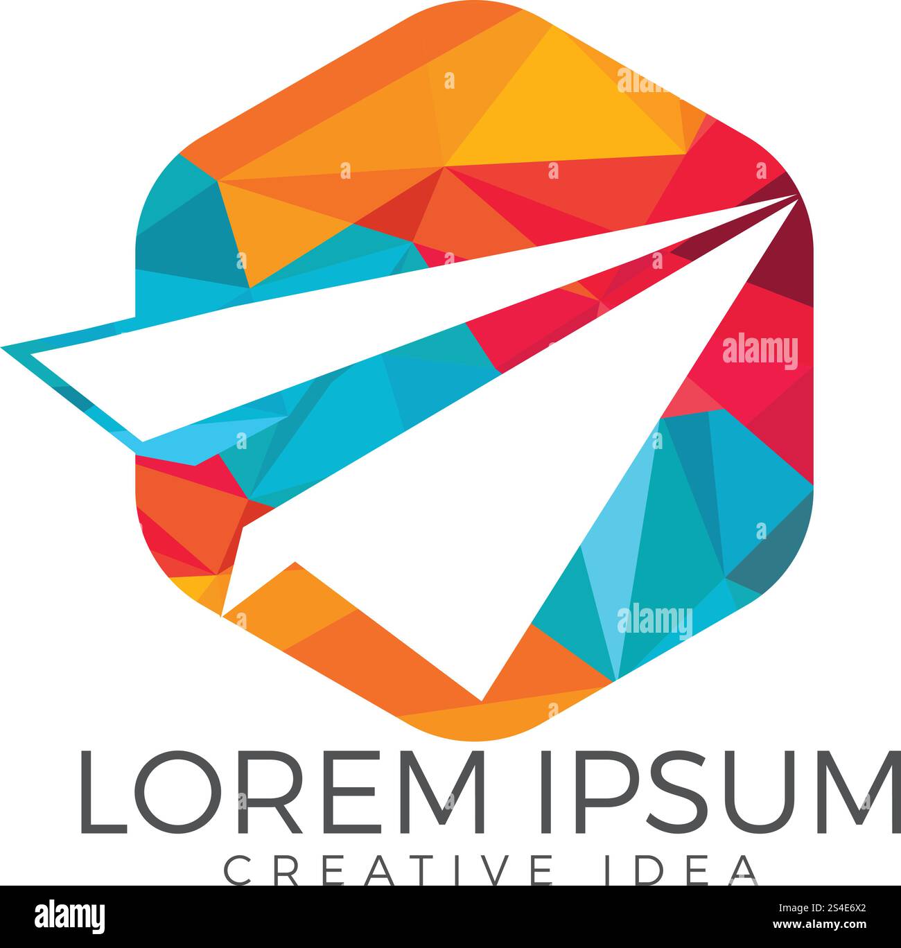 Paper plane logo design. Concept of tour, delivery, delivering messages ...