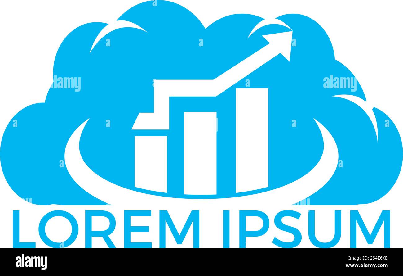 Cloud Business Finance professional logo design Stock Vector Image ...