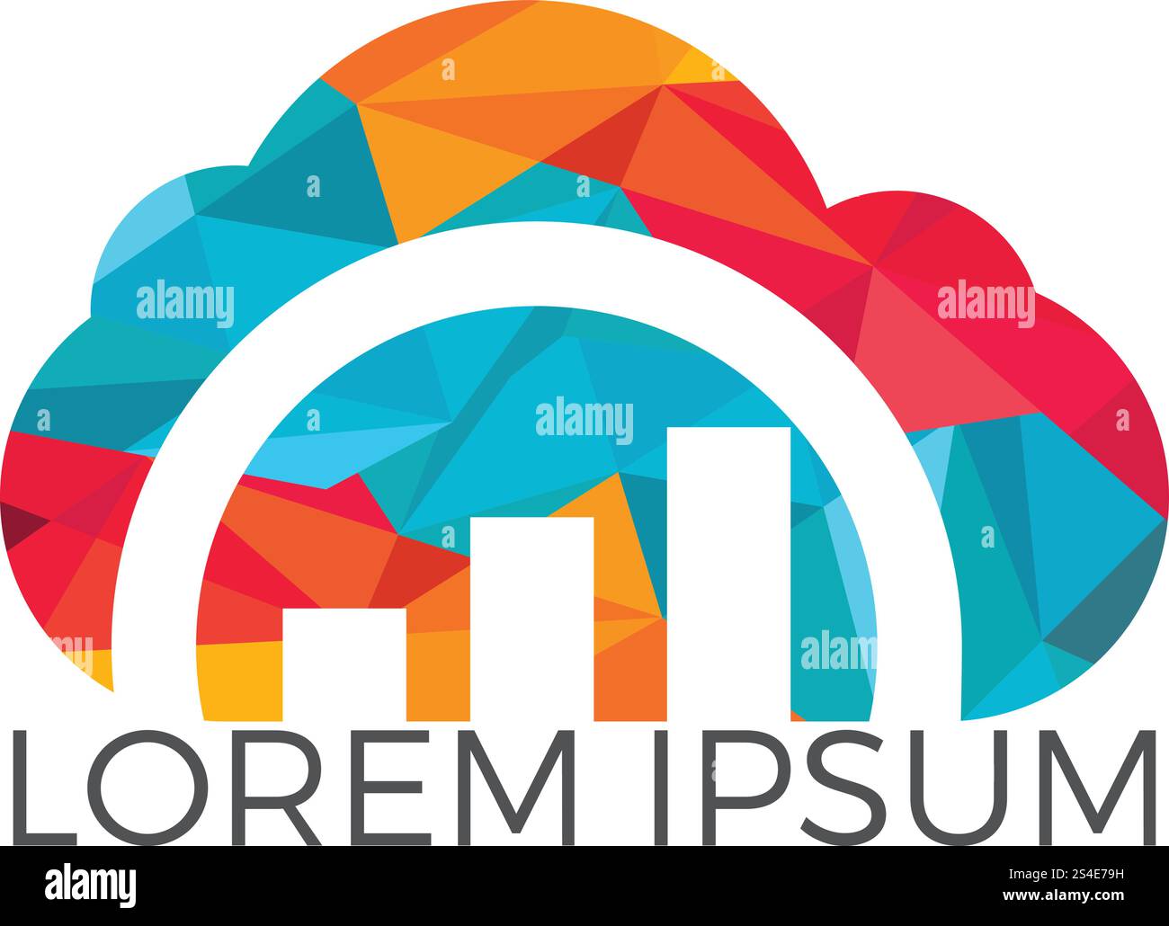 Cloud Business Finance professional logo design Stock Vector Image ...