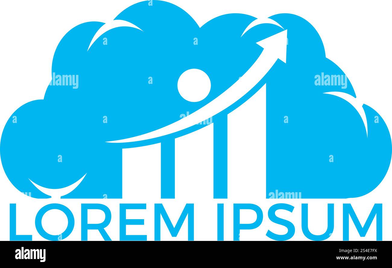 Cloud Business Finance professional logo design Stock Vector Image ...