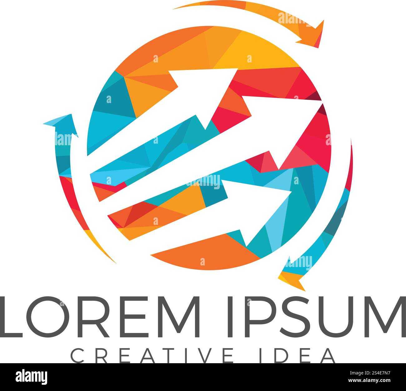 Business abstract logo design. Vector symbol concept for accounting ...