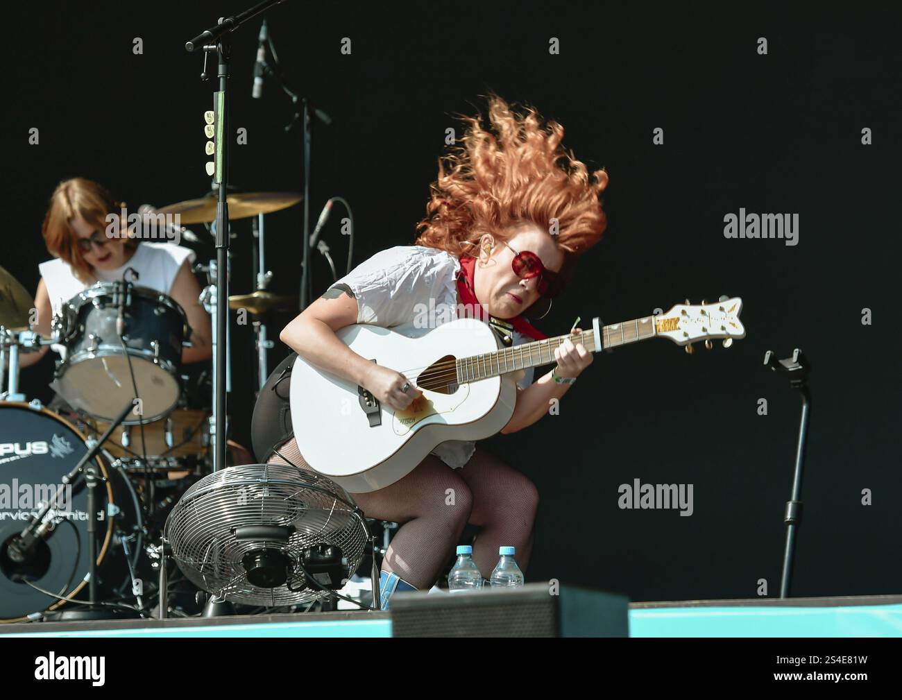 The singer CMAT will be on stage at the Lollapalooza Festival 2024 in ...