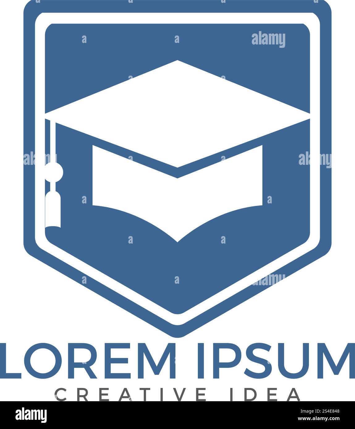 Graduation cap logo. Education Logo. Institutional and educational ...