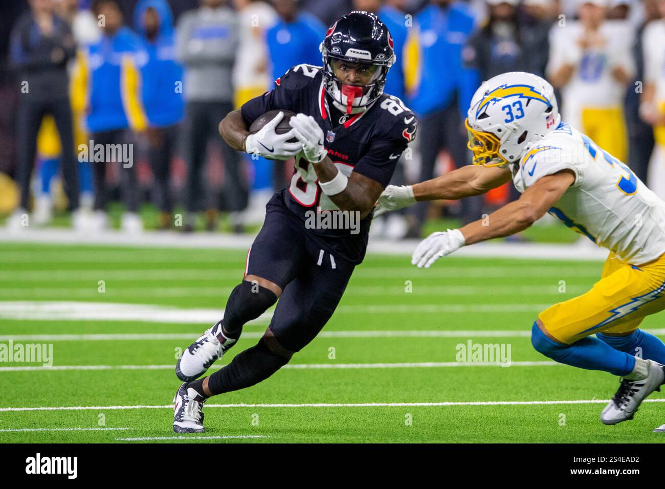 Houston, TX, USA. 11th Jan, 2025. Houston Texans wide receiver Diontae ...