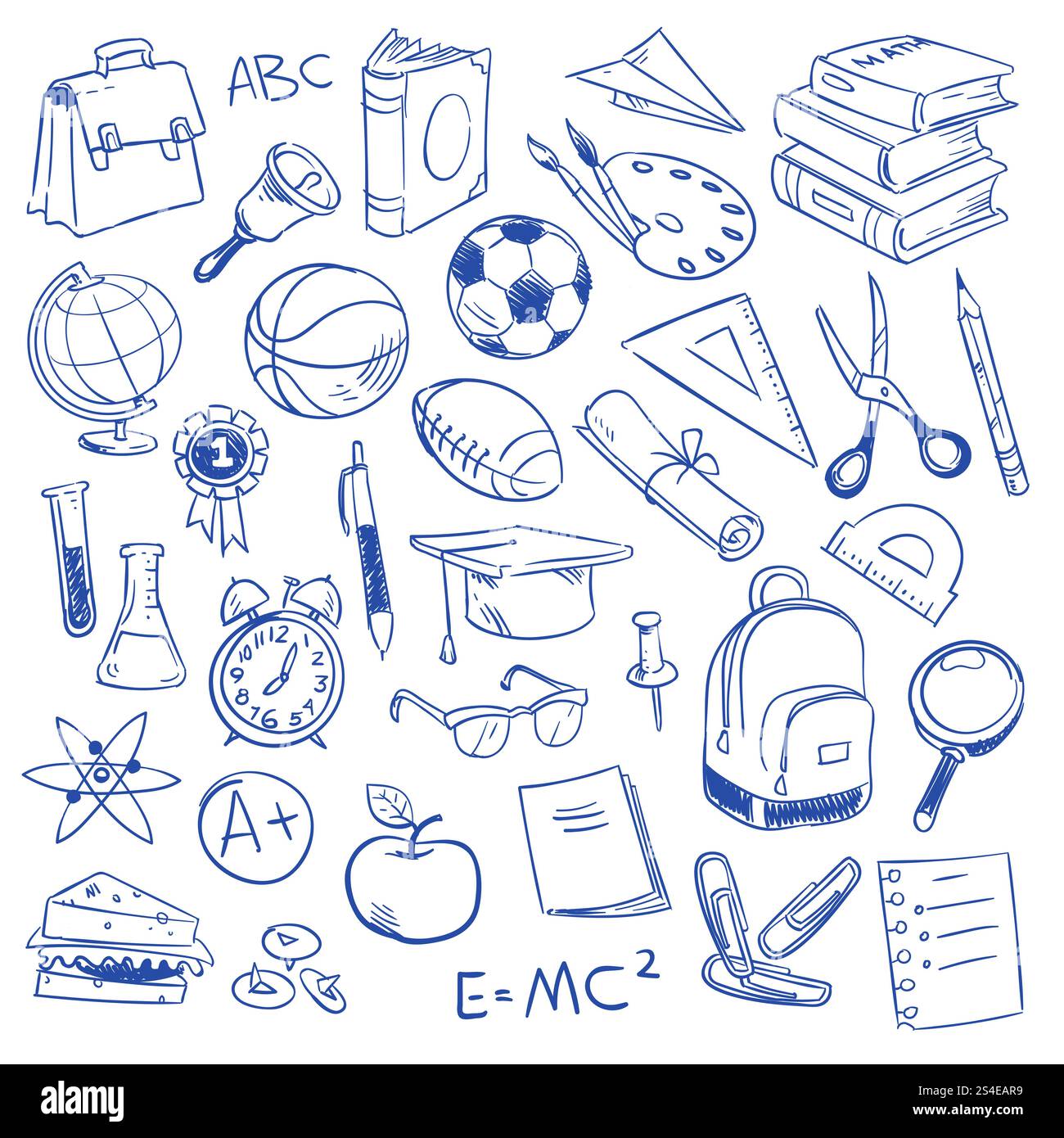 School education and science, geography and biology, physics and ...