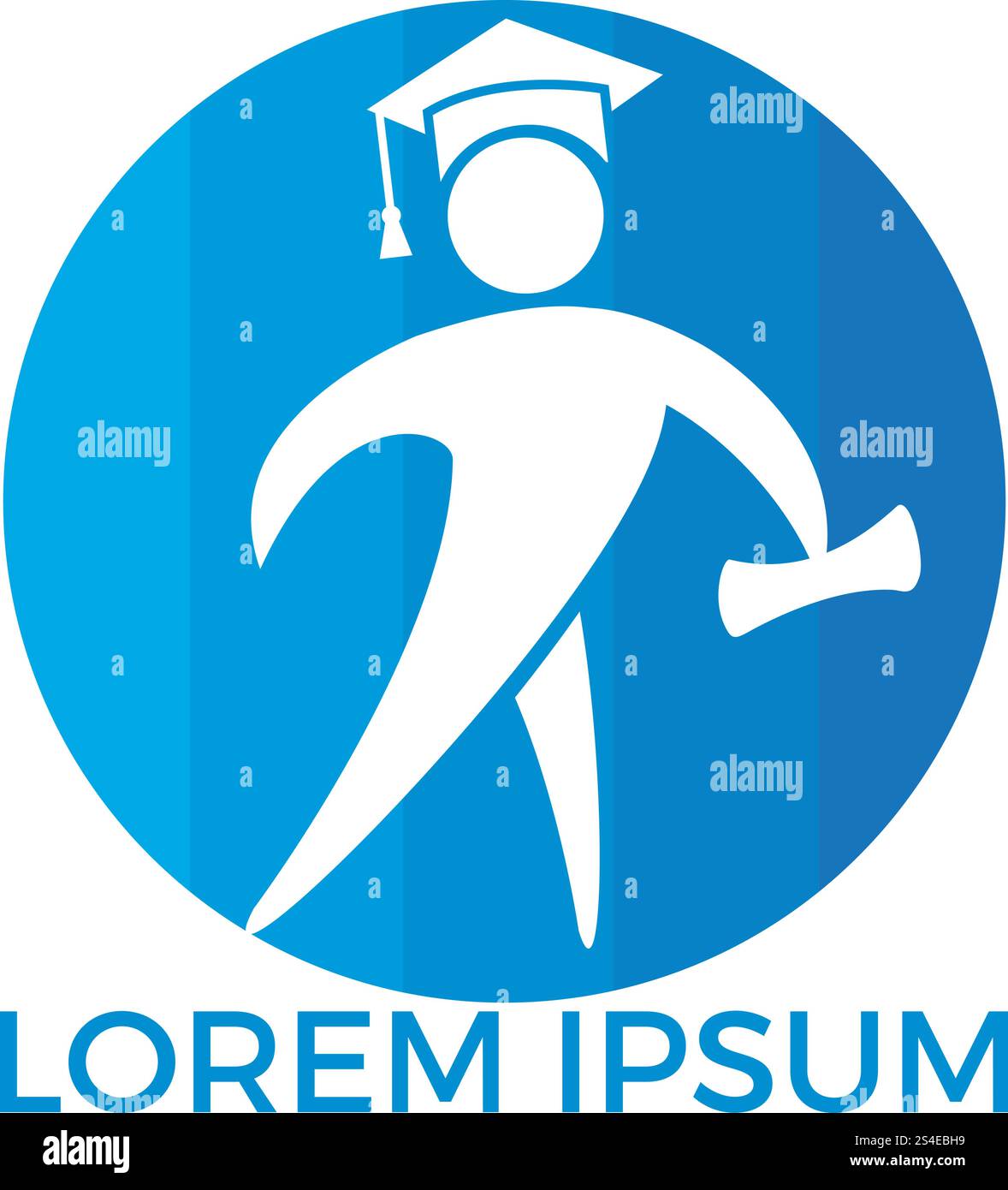 Student logo design. Education logotype Stock Vector Image & Art - Alamy