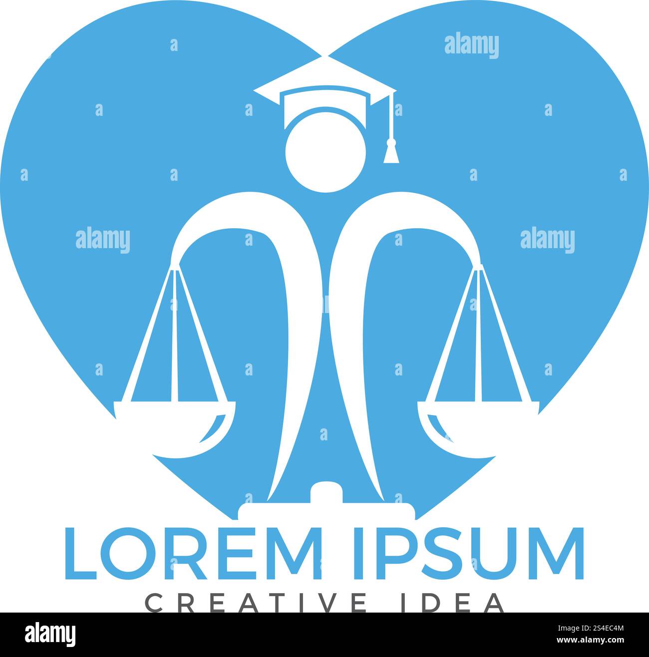 Man Holding Scales of Justice Logo. Law and Attorney Logo Design Stock ...