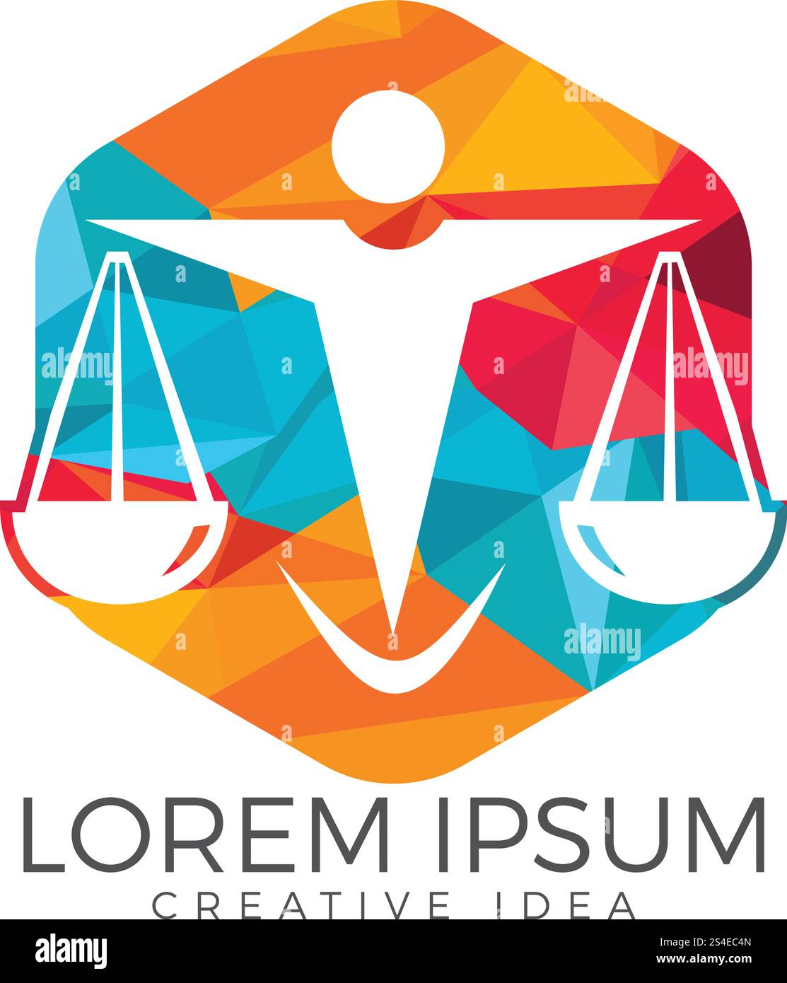 Man Holding Scales of Justice Logo. Law and Attorney Logo Design Stock ...