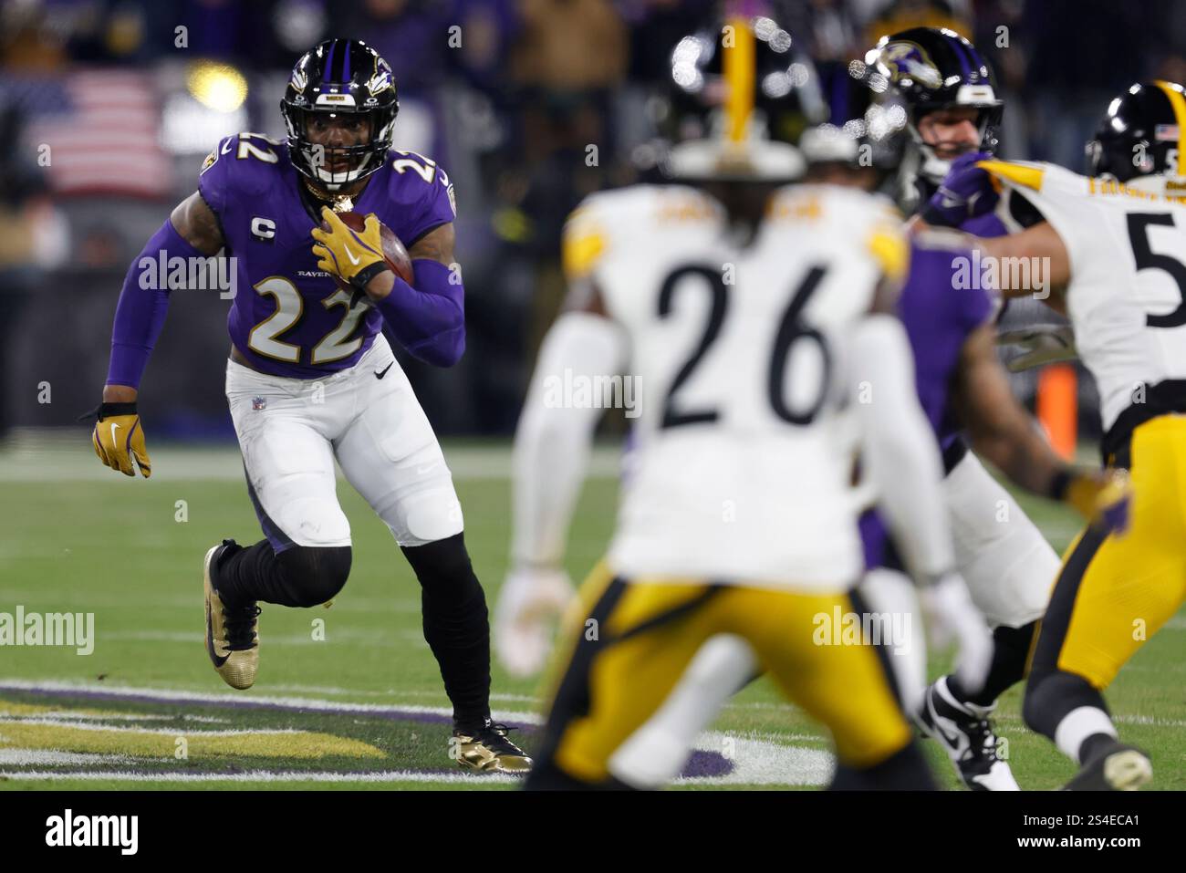 Baltimore, USA. 11th Jan, 2025. January 11, 2025: Baltimore Ravens ...