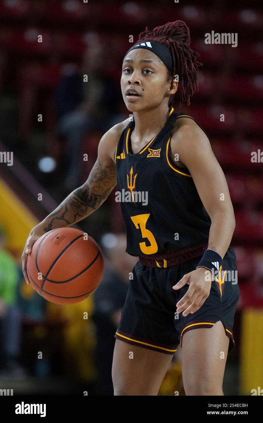 Arizona State guard Tyi Skinner (3) against Baylor during an NCAA ...
