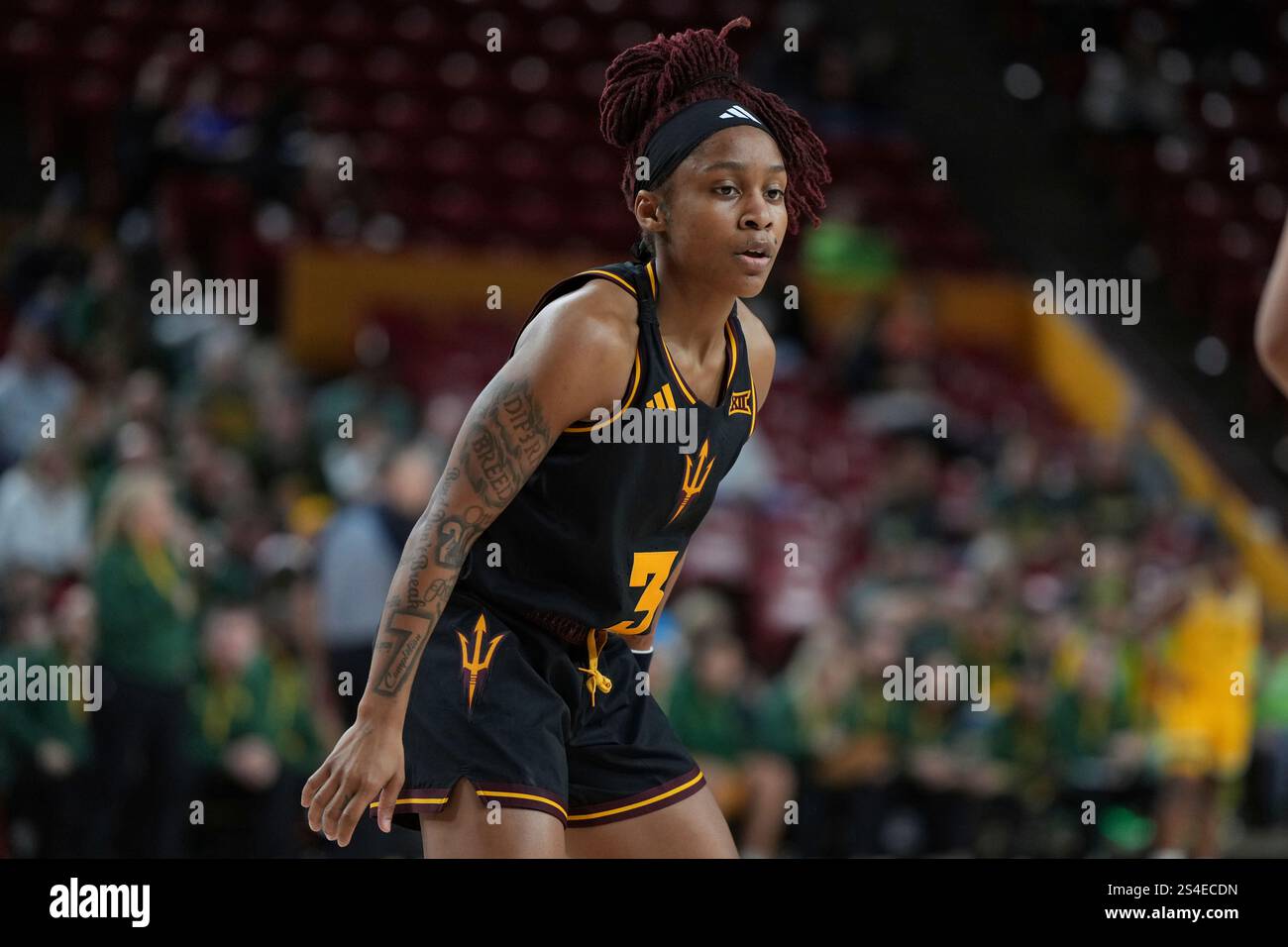 Arizona State guard Tyi Skinner (3) against Baylor during an NCAA ...