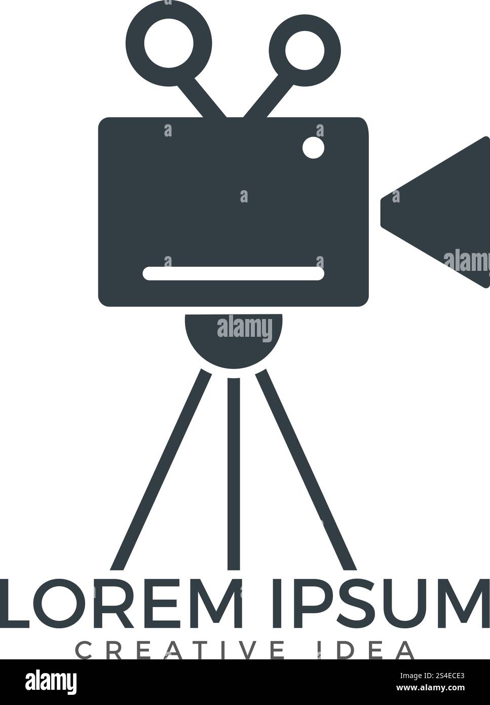 Film or Movie camera logo design Stock Vector Image & Art - Alamy