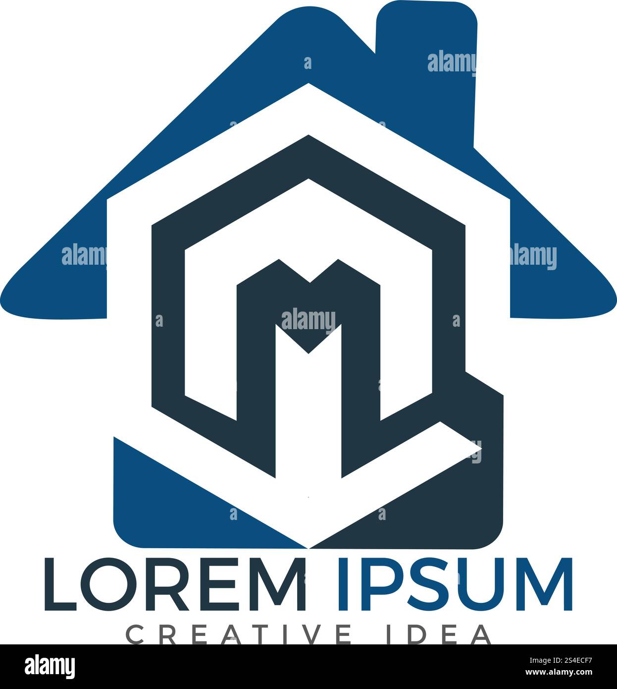 Home Letter M Logo Design Stock Vector Image & Art - Alamy