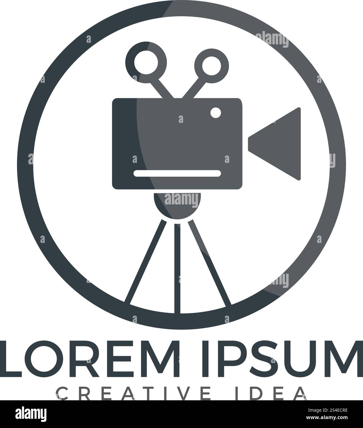 Film or Movie camera logo design Stock Vector Image & Art - Alamy