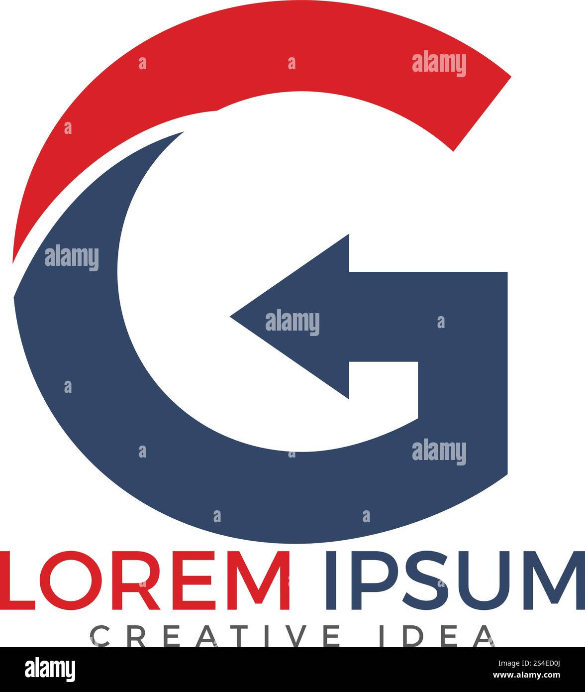 Letter G arrow icon logo design template Stock Vector Image & Art - Alamy