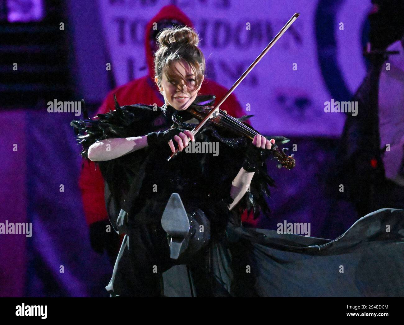 Baltimore, United States. 11th Jan, 2025. Award-winning violinist ...