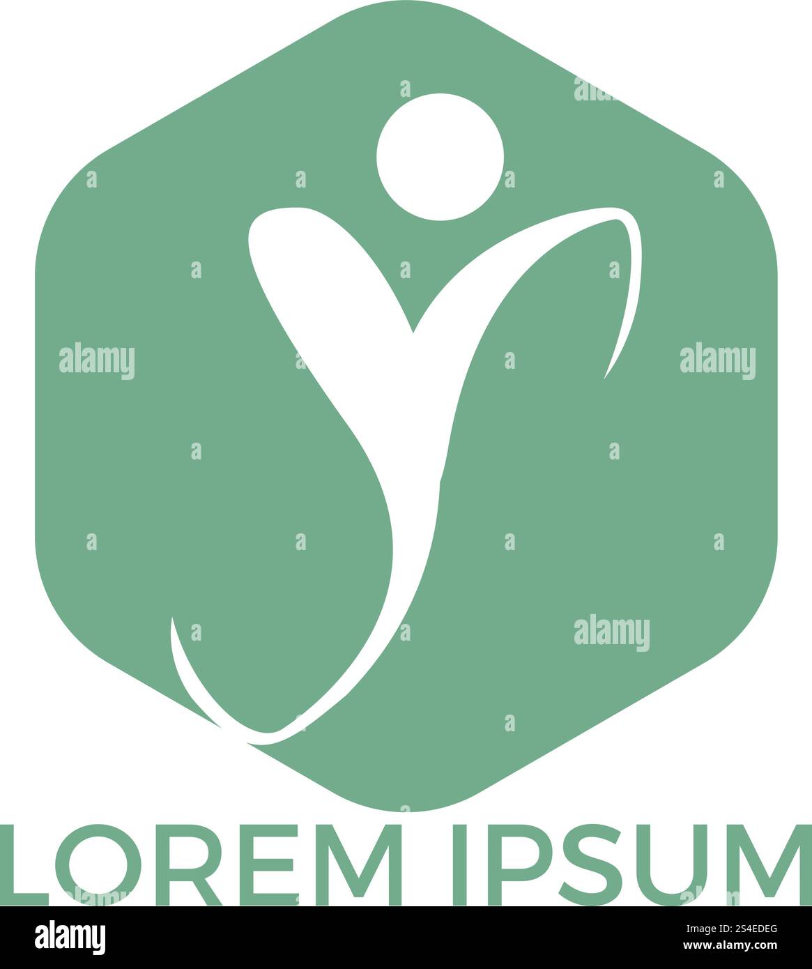 Human Health logo design. Healthcare vector logo concept illustration ...