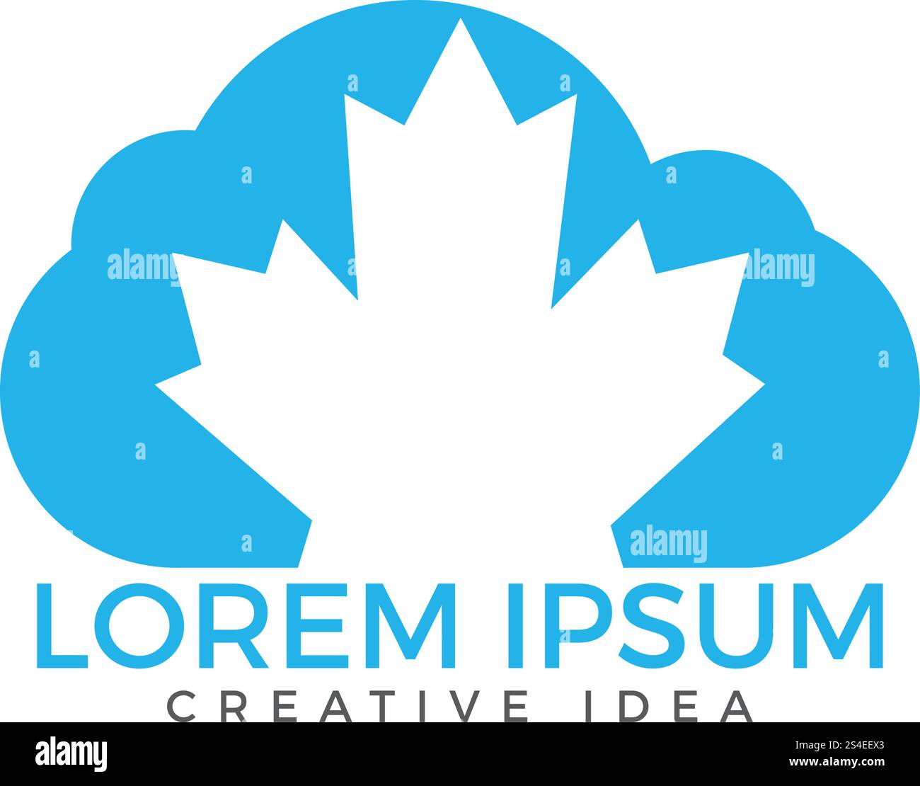 Canada on blue digital Stock Vector Images - Alamy