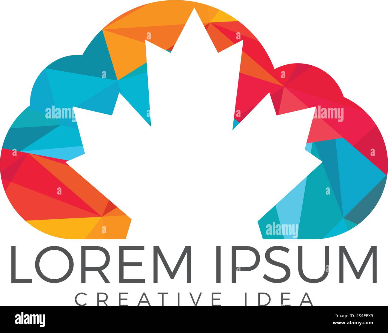 Canada on blue digital Stock Vector Images - Alamy