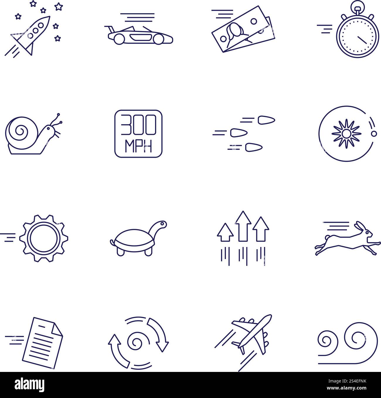 Car sport race slow motion Stock Vector Images - Alamy