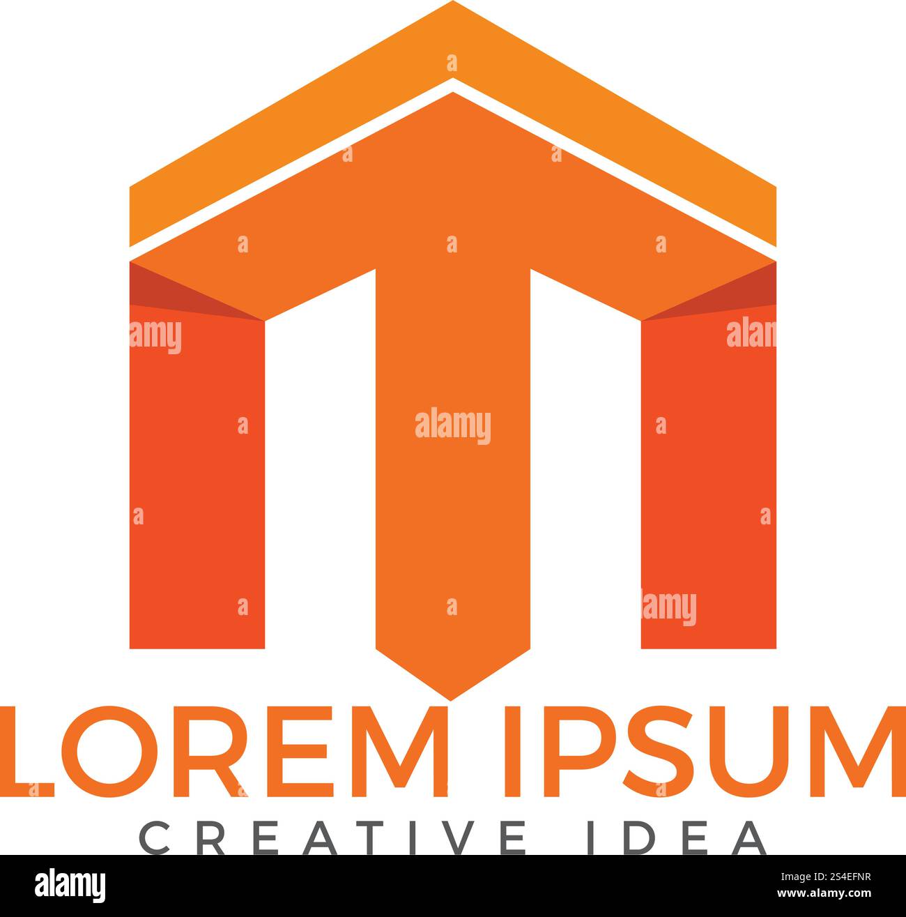 Abstract letter M vector logo concept Stock Vector Image & Art - Alamy