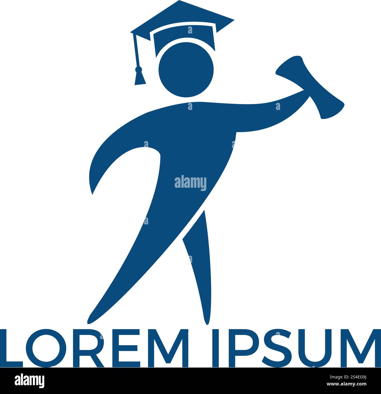 Student logo design. Education logotype Stock Vector Image & Art - Alamy