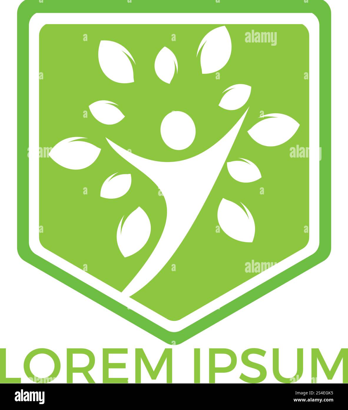 Human life logo icon of abstract people tree vector. Family tree sign and symbol Stock Vector ...