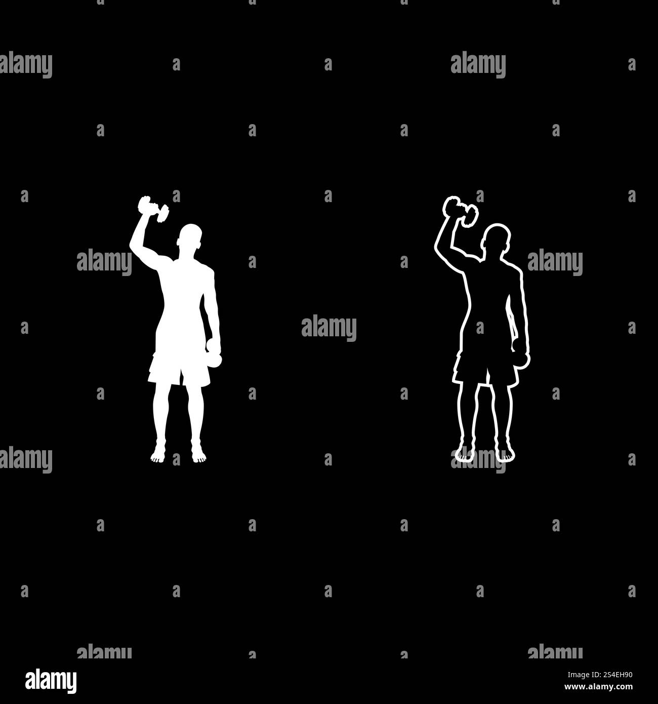 Gymnast icon set Black and White Stock Photos & Images - Alamy