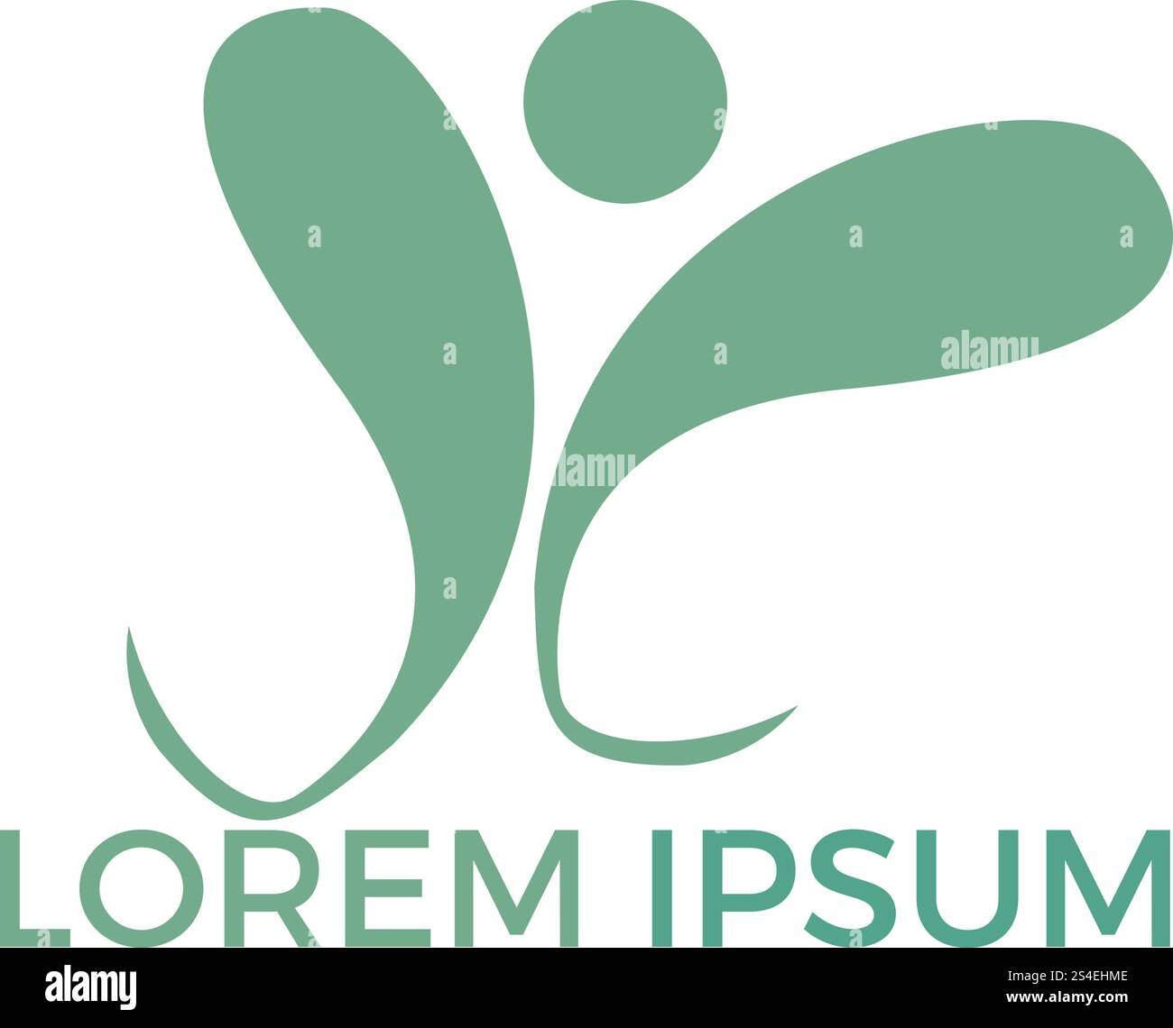 Human Health logo design. Healthcare vector logo concept illustration ...