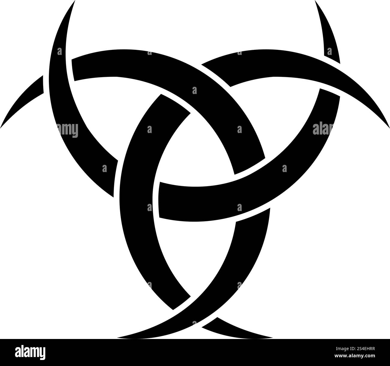 Odin horn paganism symbol icon black color vector illustration flat style simple image Stock ...