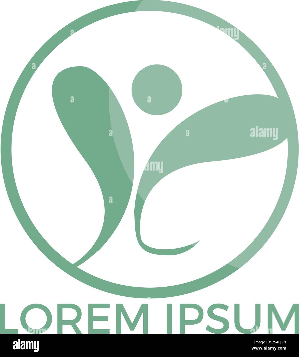 Human Health logo design. Healthcare vector logo concept illustration ...