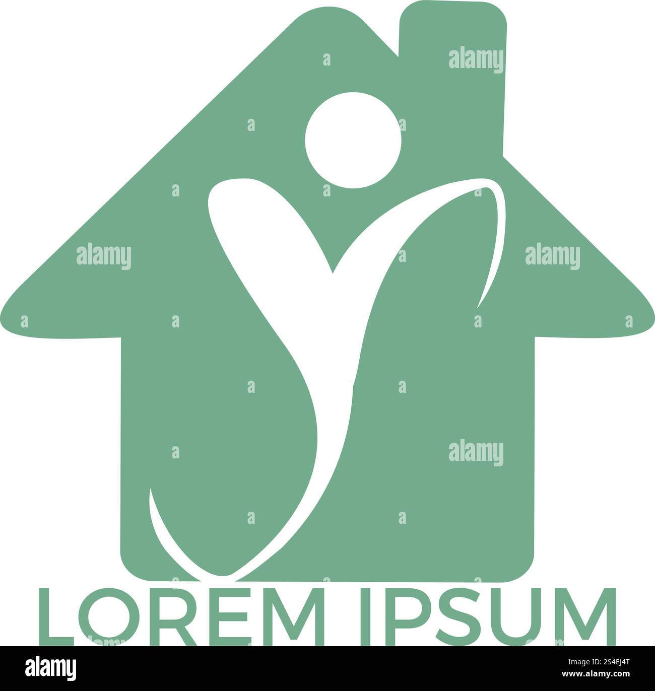 Human Health logo design. Healthcare home shape vector logo concept ...