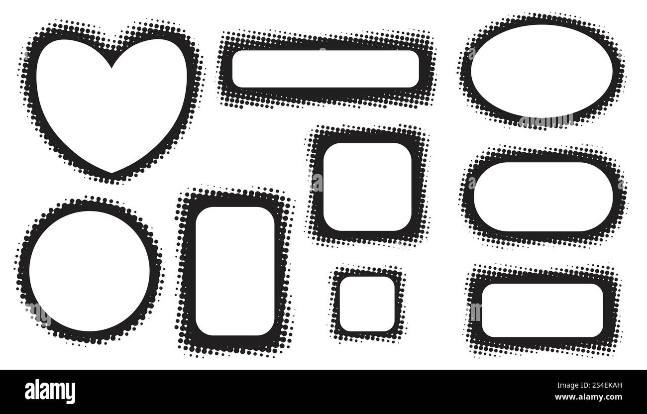 Textured border frames Stock Vector Images - Alamy